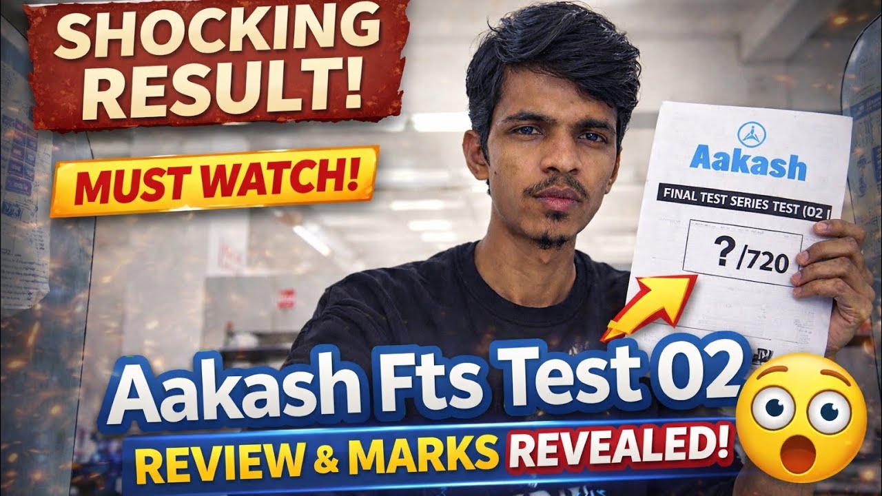 Aakash FTS 02 honest review/tip for Aakash Fts 03 #neet2026