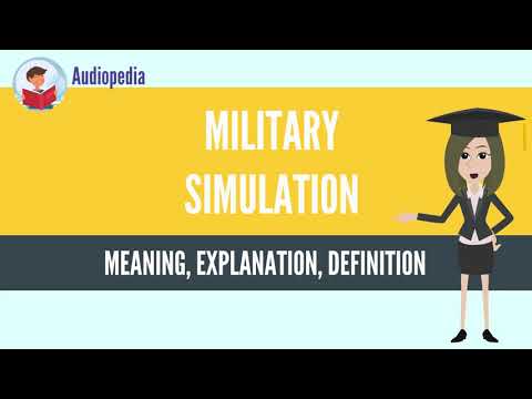 What Is MILITARY SIMULATION? MILITARY SIMULATION Definition & Meaning