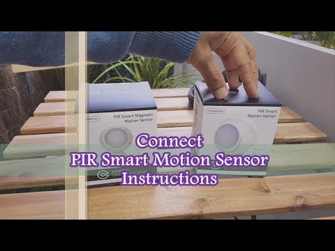 Connect PIR Smart Motion Sensor Instructions