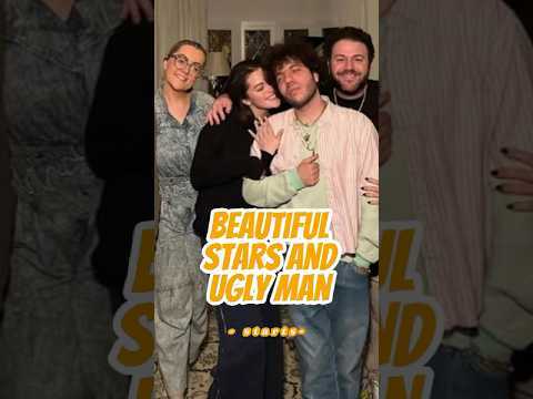 Three beautiful stars in love with ugly men