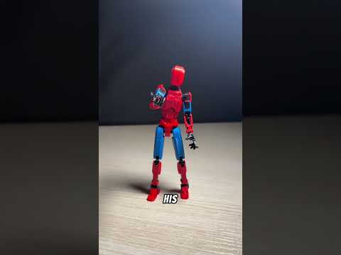Do a Spiderman Pose🕷️ #lego #figure #pose #actionfigures #dummy #t13