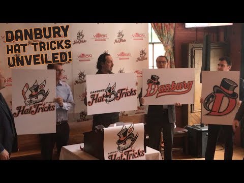 Danbury Hat Tricks Pro Hockey Team Announced, Logos Unveiled