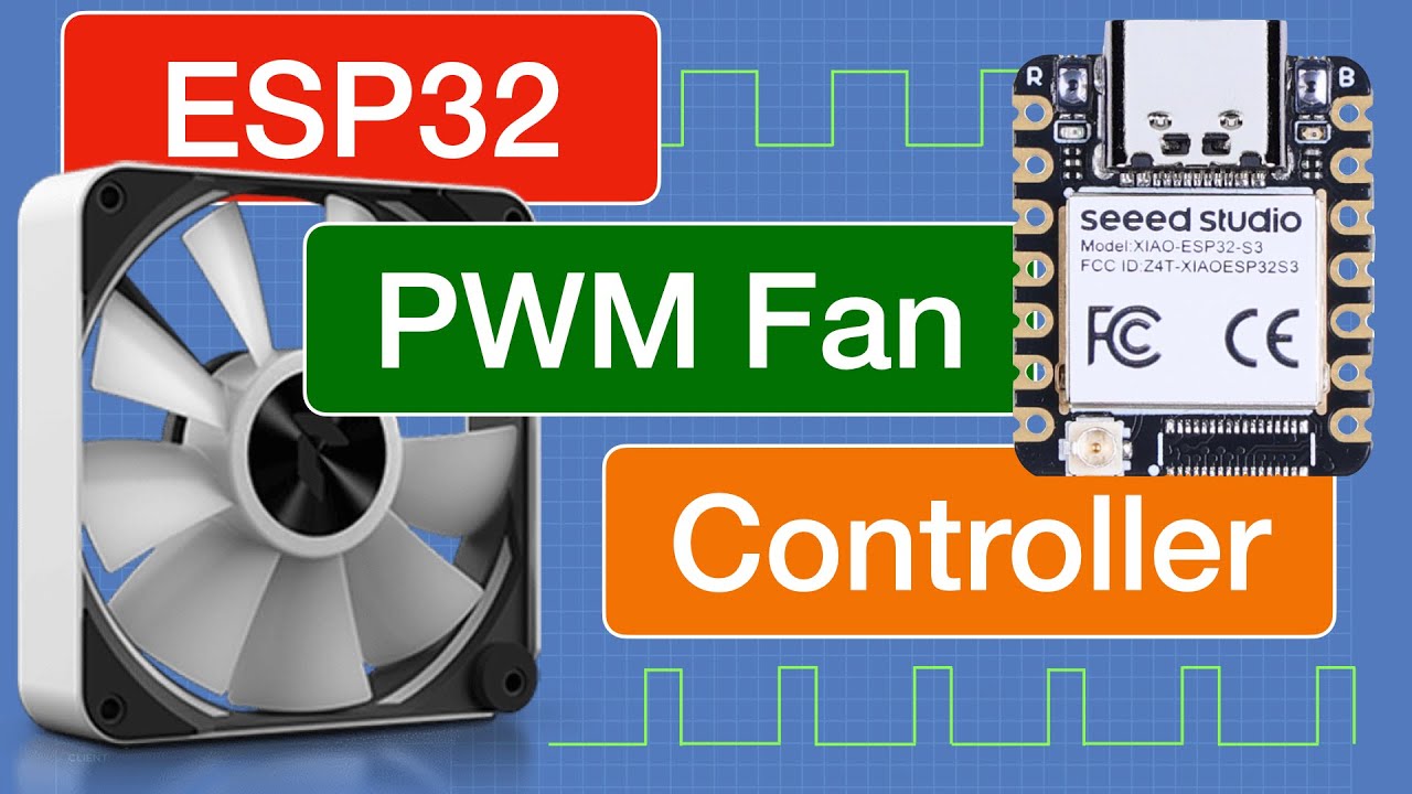 ESP32 PWM Fan Control - Build a Computer Fan Controller