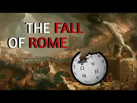 The Fall of Rome Explained with Wikipedia Data