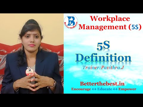 #5S#betterthebest#kaizen Workplace Management(5S)|5S Definition|Lecture 7|Betterthebest