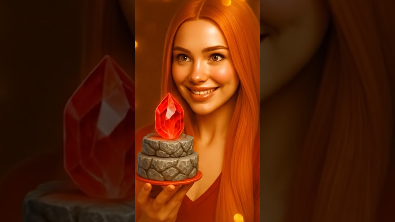 AI Girl with Cake | Surreal Digital Art Experiment