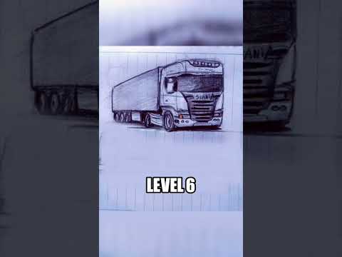 how to draw a Scania 😍#scania #drawing #art #shorts