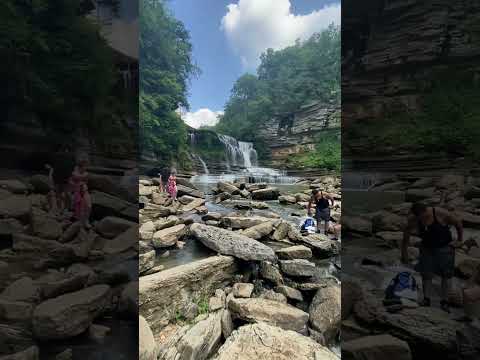 Cummins Falls, near Cookeville, Tennessee #Cummins Falls #Cookeville #waterfall #nature #tennessee
