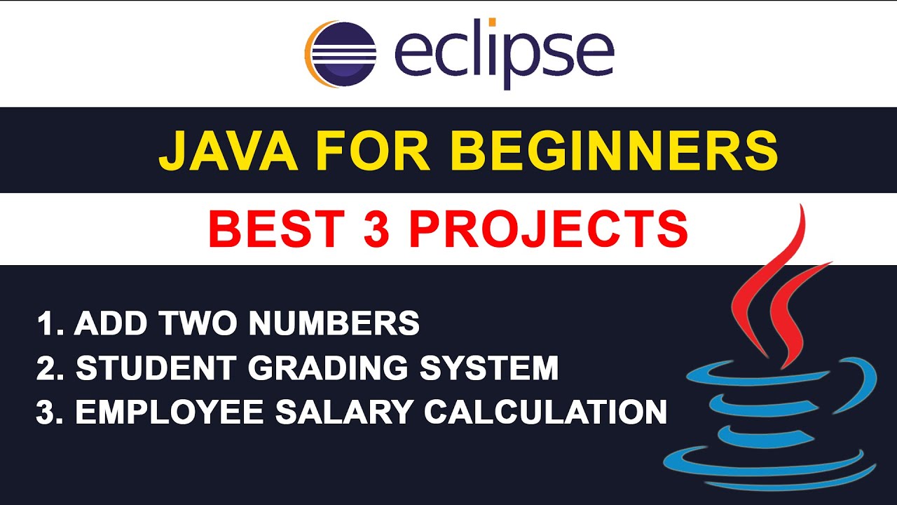 Eclipse Java for Beginners