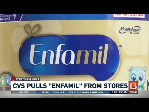 CVS Pulls 'Enfamil' from Stores