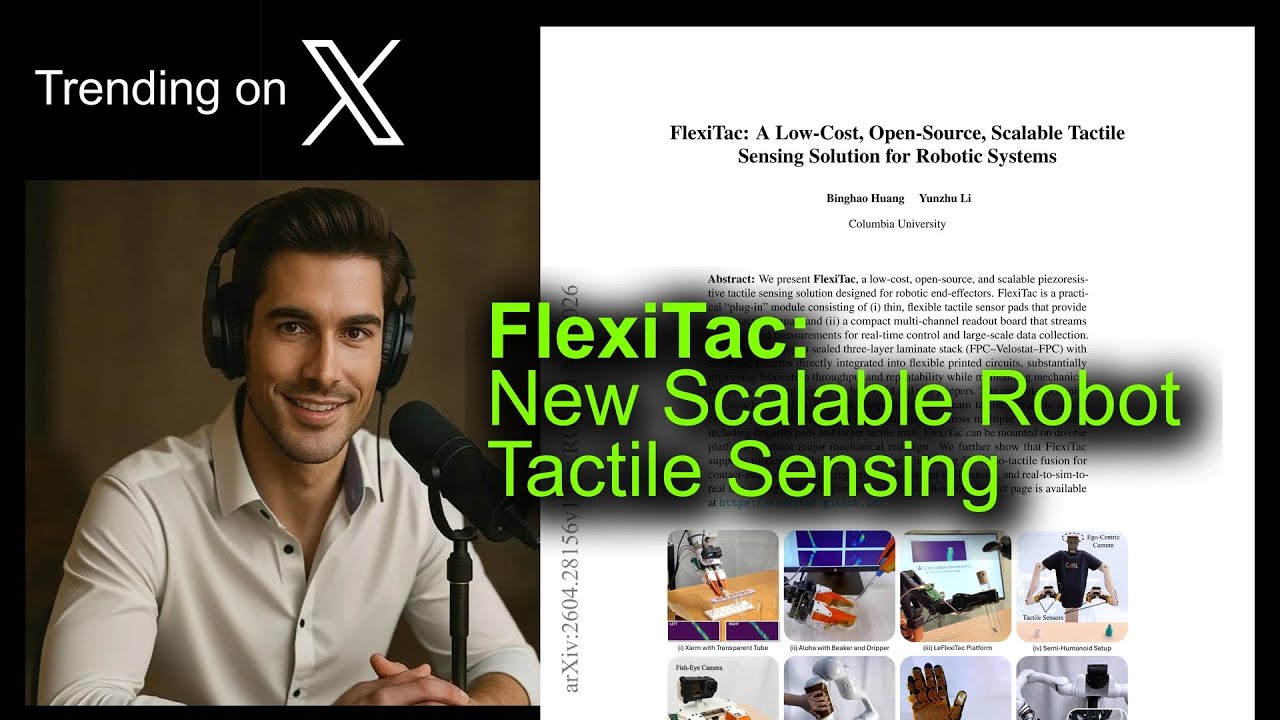 FlexiTac: New Scalable Robot Tactile Sensing