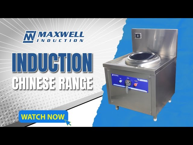Chinese Cooking Range - Commercial Induction Chinese Range / Wok Cooker ...
