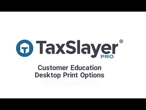 Customer Education Desktop Print Options