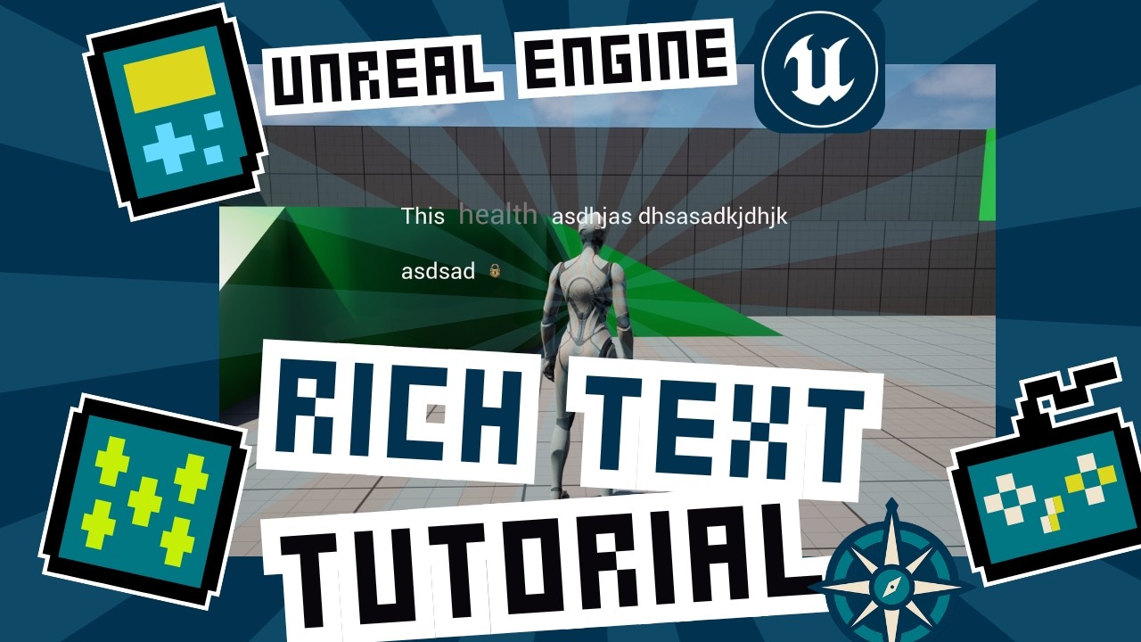 Unreal Engine Quick Tutorial - How to Use Rich Text