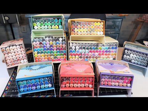 Let’s look at all the Arrtx alcohol marker sets and compare them! – The ...
