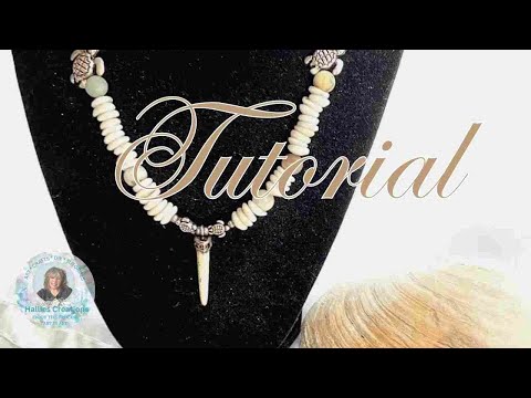 Jewelry making #tutorial #puka shells #necklace #toggle ββ @halliescreations π¦ποΈ