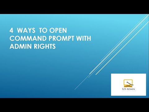 4Ways to Open Command Prompt with Administrator Rights