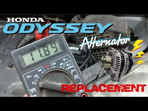 2005-2010 Odyssey: Alternator Replacement