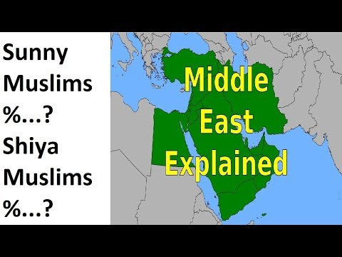 Middle east explained briefly in Urdu/Hidi