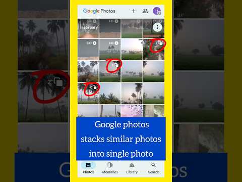 Photo Stacks in Google Photos #shorts