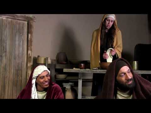 Jesus visits Mary and Martha