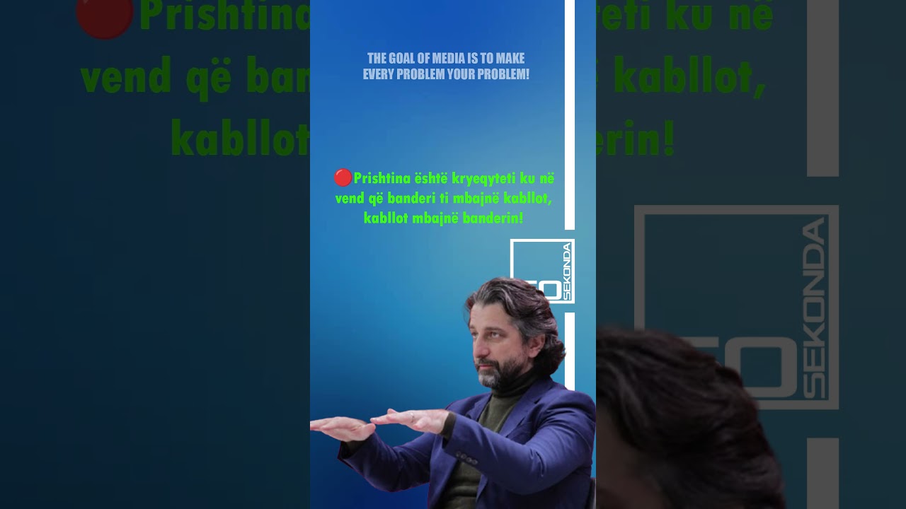 🔴🔴Prishtina është kryeqyteti ku në vend që banderi ti mbajnë kabllot, kabllot mbajnë banderin!