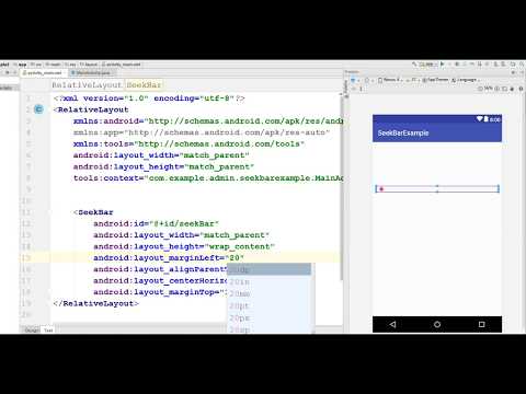 Watch “SeekBar Example using Android Studio.” on YouTube – softcodeit
