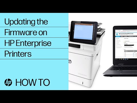 Updating the Firmware on HP Enterprise Printers | HP Printers | HP
