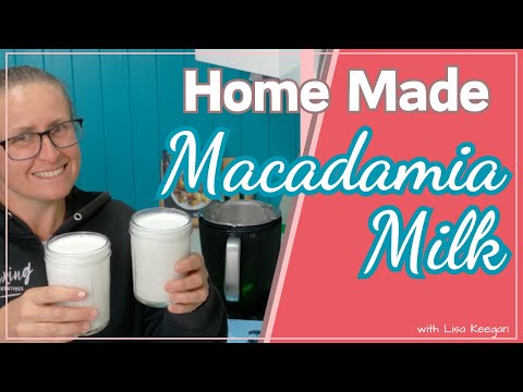 Macadamia Milk Made Easy in the Thermomix