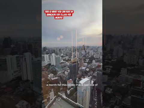 Bangkok Condo cost of living