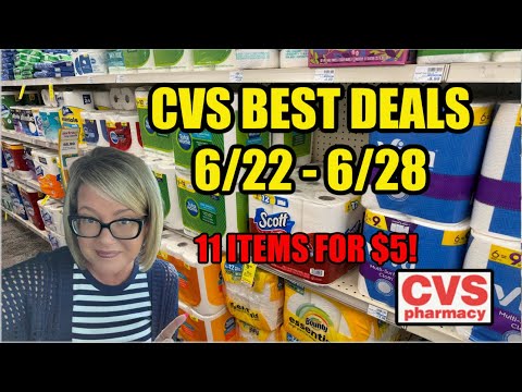 CVS BEST DEALS (6/22 - 6/28) | Grab 11 Items for $5! 🤩