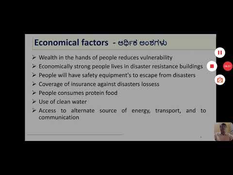 Disaster management session 15: vulnerabilities , factors affecting vulnerabilities UOM