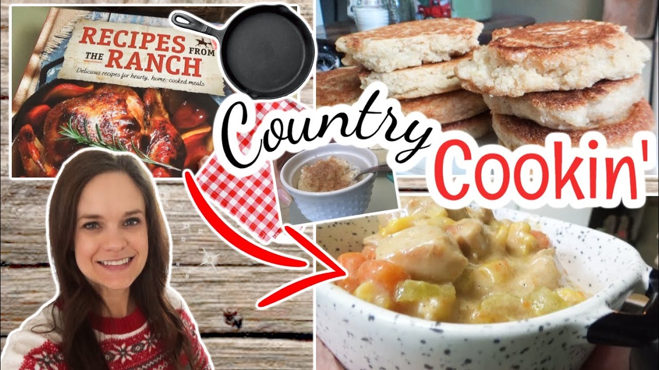 Country Chicken Chowder, Fried Cornbread, & Homemade Rice Pudding | Southern Cooking Videos