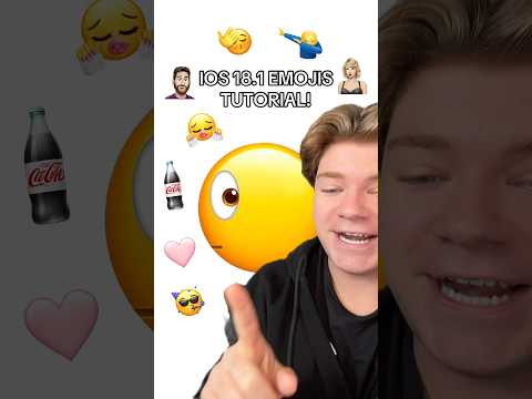 How to get new IOS 18.1 emojis! Been pranking all of my friends with these😭 #iphone #apple #emoji