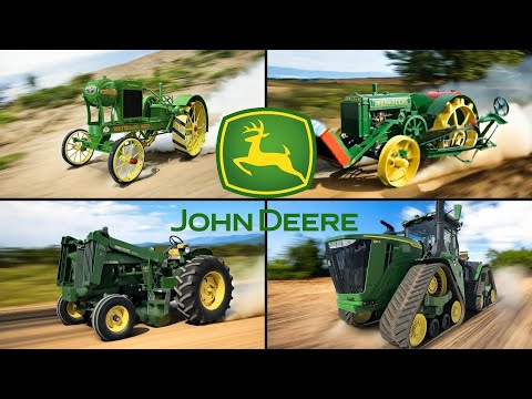 John Deere Tractor Evolution (1918–Today) | Waterloo Boy to 9RX