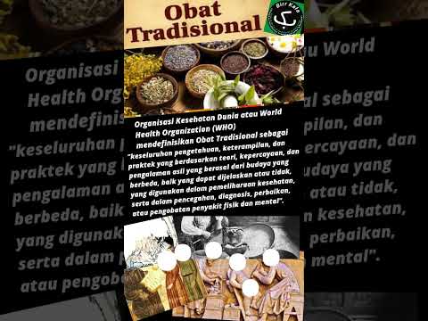 Apa itu Obat Tradisional menurut WHO? Apa itu JAMU, OBAT HERBAL TERSTANDAR, FITOFARMAKA @barokcuaxxxx