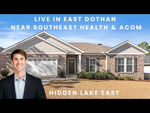 Home for sale in Dothan Alabama on the East side of town near Southeast Health and ACOM!