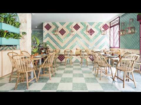 Revamped Pizzeria in Valencia Treats You with Vivacious Color and Delectable Delights