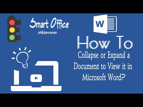 Collapse And Expand A Document In Word 13 | Smart Office