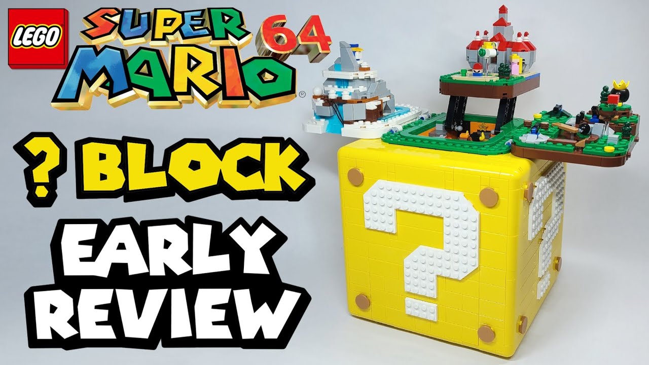 LEGO Super Mario 64 Question Mark Block (71395) - 2021 Set Review