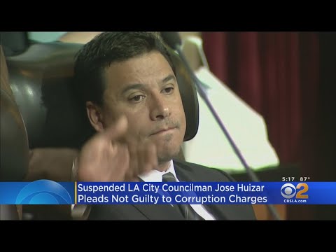 Suspended LA City Councilman Jose Huizar Pleads Not Guilty To Pay-To-Play Scheme