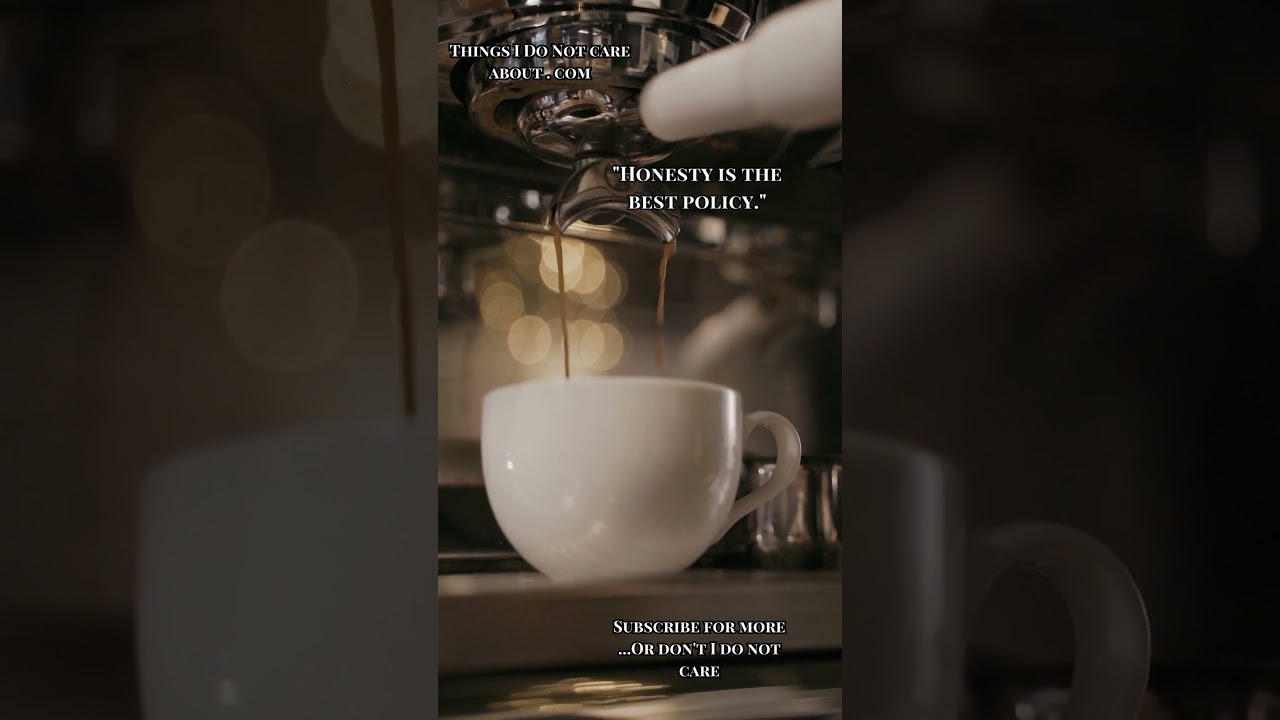 The Barista’s Dilemma: When Honesty Isn't the Best Policy