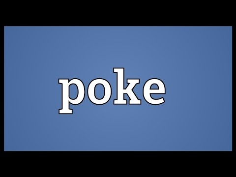 Poke Meaning