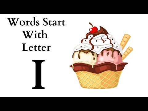 I for Igloo phonics song | Words That Start with Letter I | Things With Letter I