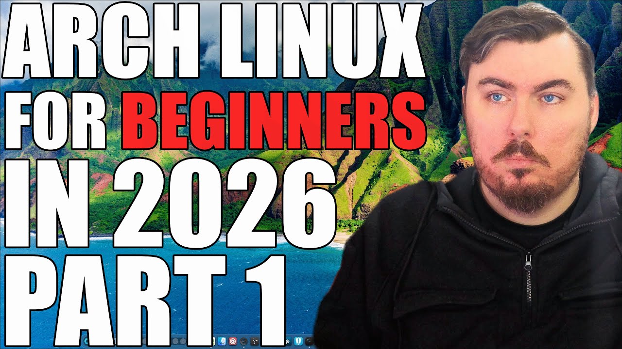Arch Linux is GOD MODE for Beginners! Part 1 | The Install |