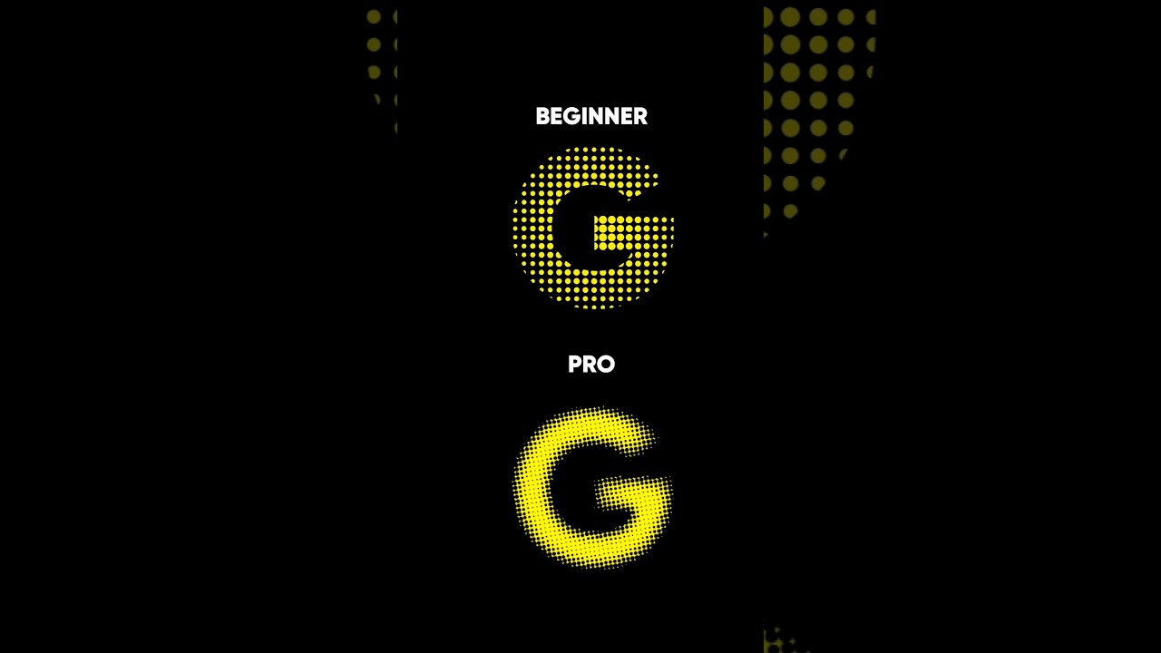 Adobe Illustrator 2025 Tips – How to Create Color Halftone Text Like a PRO #mostafadesign