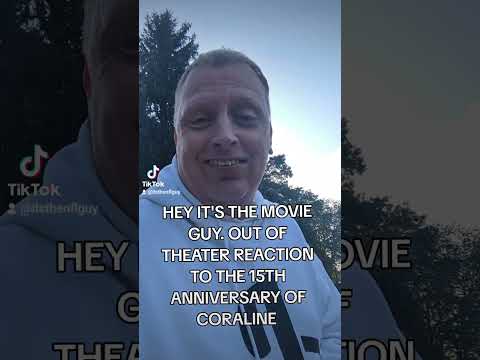 Out of theater reaction : Fathom Events 15th anniversary re release of Coraline 3D