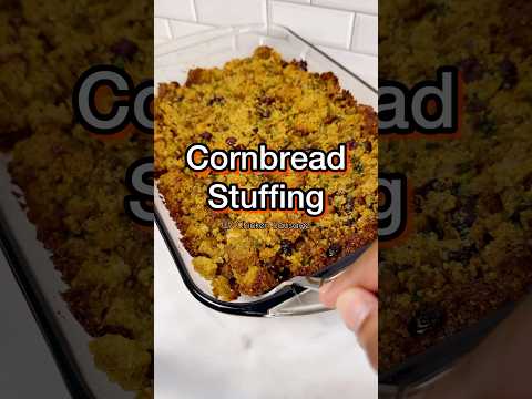Thanksgiving Series Day 3: Cornbread Stuffing w/ Chicken Sausage | Flavor4Dinner