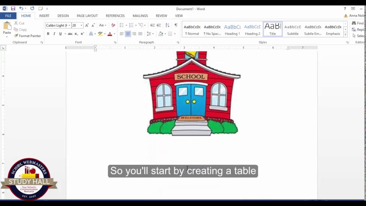 Creating Accessible Documents for your School Website