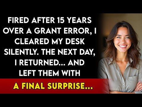 Boss Called Me "Irresponsible" And Fired Me, The Next Day, I Exposed Their Secret...